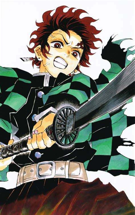 Kimetsu No Yaiba Tanjirou Kamado Anime Character Drawing Anime