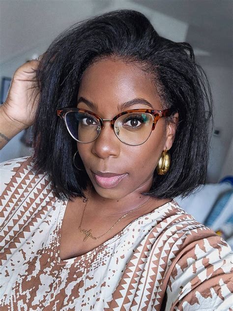 Glueless Kinky Straight Blow Out Hd Bob Wig Natural Edges Hairline