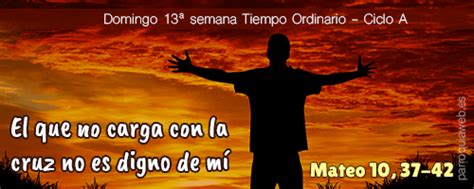 Mateo 10 37 42 Parroquia San Pedro Apóstol Málaga