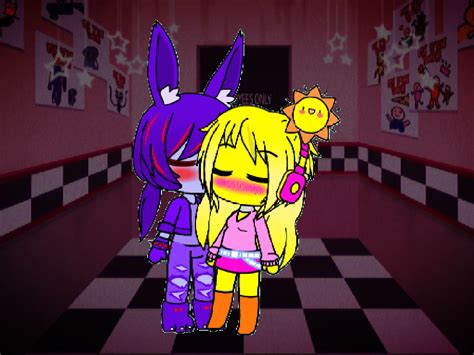 Bonnie X Toy Chica Gacha Club Edit By Toypapyrus1987 On Deviantart