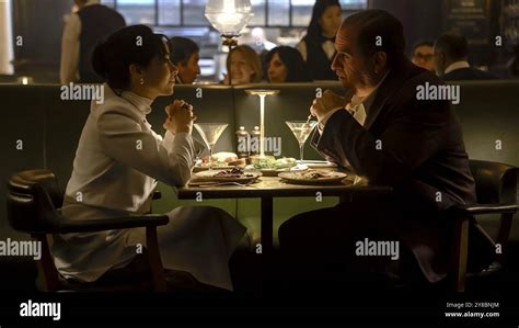 Colin Farrell And Cristin Milioti In The Penguin 2024 Directed By