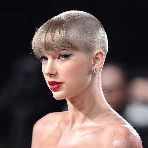 Taylor Swift 66 With Her Entire Head Shaved By Wsfard On Deviantart