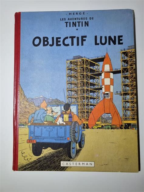 Tintin B8 Objectif Lune B8 C Primera Edición Belga Catawiki