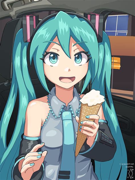 Hatsune Miku And John Cena Vocaloid Drawn By Digiral Danbooru