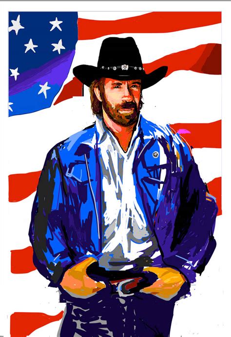 Chuck Norris Usa By Aniqma On Deviantart