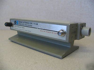 8494H Manual Step Attenuator Dc 18GHZ 0 11DB 1DB Steps