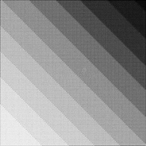Monochrome Abstract Halftone Dots Gradient Background Vector Illustration Stock Vector