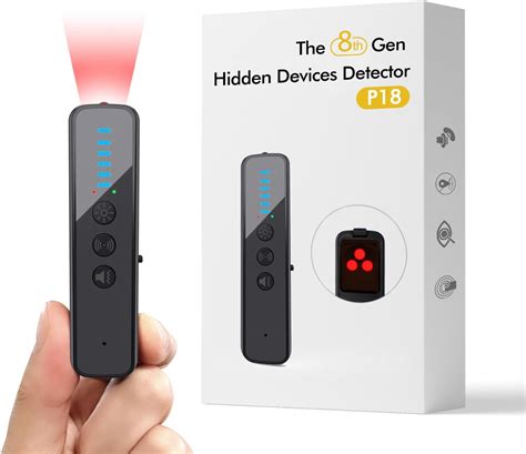 Abyliee Upgraded Hidden Camera Detector Ai Powered Anti Spy Device