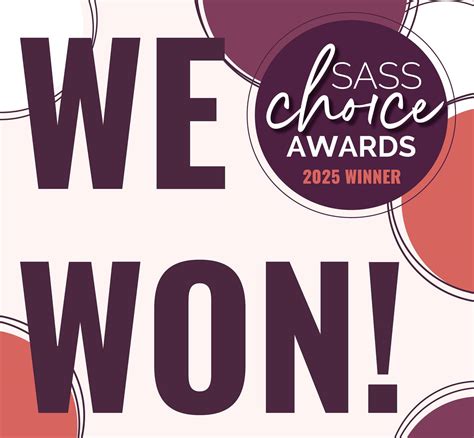 Frederick Were Excited To Announce That We Are A Sass Choice Awards