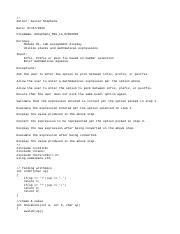 AStephens M01 LA 07052022 Cpp Author Austin Stephens Date 07 07