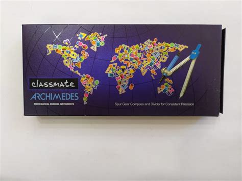 Archimedies Classmate Geometry Box
