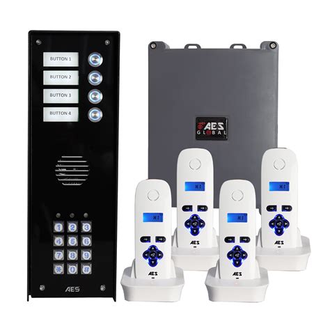 Alles Over Het Aes Dect 703 Ibk4 Multiknop Intercom Systeem