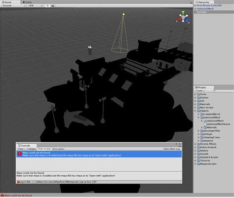 Strange Error Blackout Of Sceneproject Unity Engine Unity Discussions