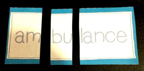 Counting And Segmenting Syllables Primary Junction