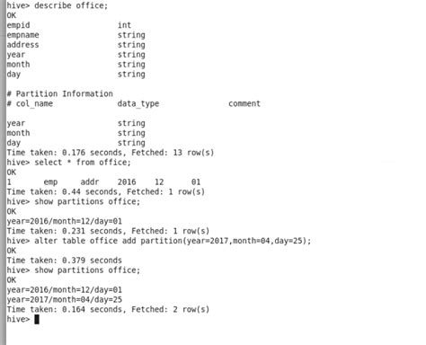 Hadoop Not Able To Partition The Hive Table Stack Overflow