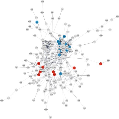 String Analysis Of Degs From Smn2b Mouse Model Reveals Large