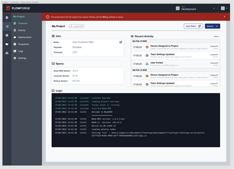 Re Activation After Subscription Cancelled · Issue 1422 · Flowfuseflowfuse · Github