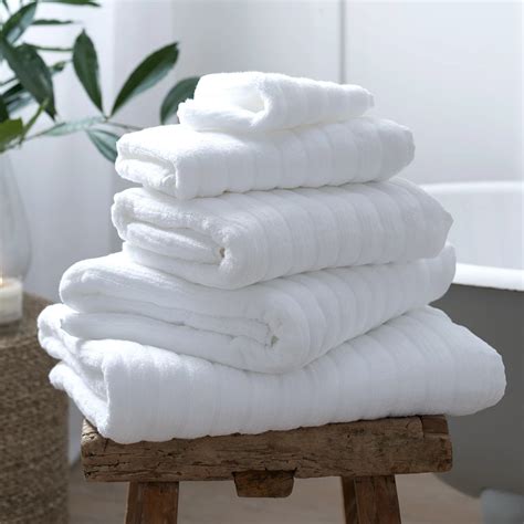 Rib Hydrocotton Towels Towels And Bath Sheets The White Company
