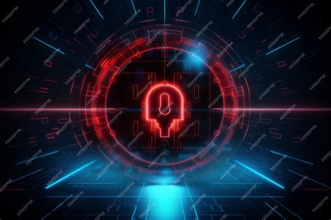 Premium Photo Securing The Digital Keyhole An Exploration Of Cyber Security Firewall Network