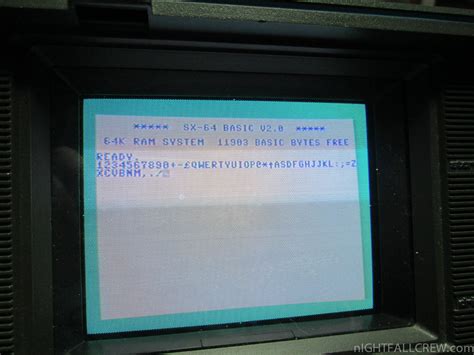 Commodore Sx 64 Keyboard Fixed Nightfall Blog