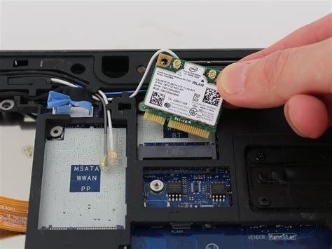 Dell Latitude E7440 WLAN Card Replacement IFixit Repair Guide