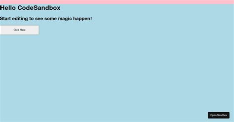 Styled Components Codesandbox