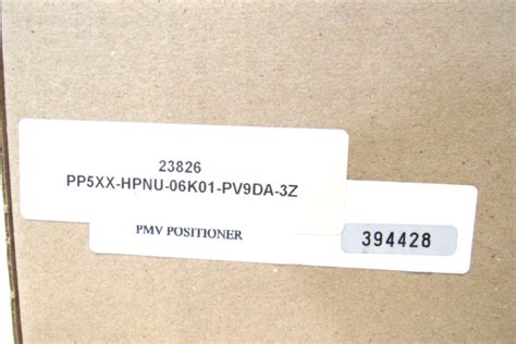 New Pmv Pp Xx Hpnu K Pv Da Z Pneumatic Positioner Pp Xxhpnu K Pv Da Z Sb Industrial