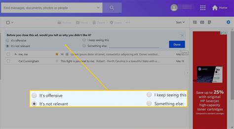 How To Hide Ads In Yahoo Mail