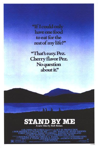 Stand By Me Stand By Me Original Movie Posters Good Movies