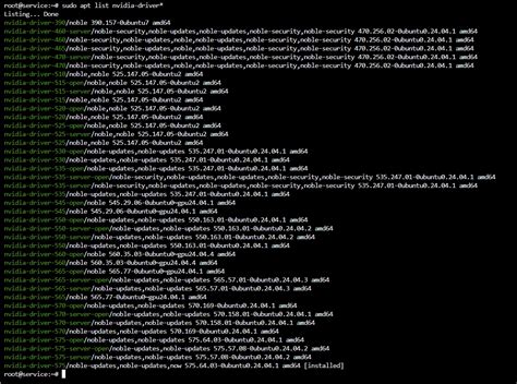 Ubuntu 2404安装nvidia显卡驱动 Cuda工具包ubuntu2404安装nvidia驱动 Csdn博客