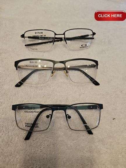Bundle Of Glasses Frames Rideau Auctions