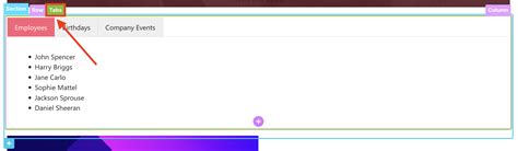 How To Add A Gradient Underline Below Shortpoint Tabs Shortpoint Support
