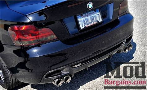 Carbon Fiber Rear Diffuser For 08 12 Bmw 128i 135i Msport[e82 E88