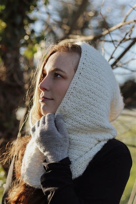 Crochet Hooded Cowl Crochet With Carrie