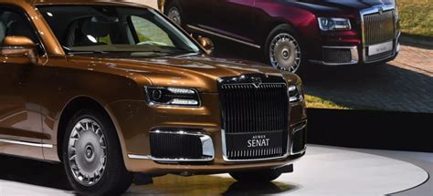 Российские премиальные автомашины Aurus начали поставлять на экспорт в 2022 году