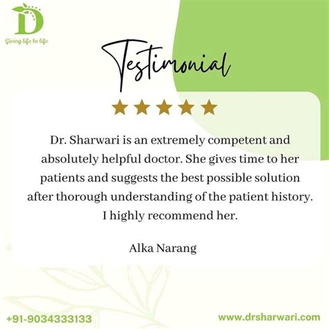 Dr Sharwari Dabhade Dua On Linkedin Patientcare Patienttestimonial Patientexperience