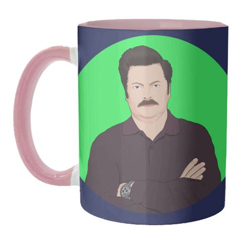 Ron Swanson Mustache Cup