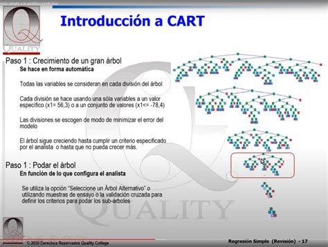 Minitab Y La Regresi N Cart De Anal Tica Predictiva Quality