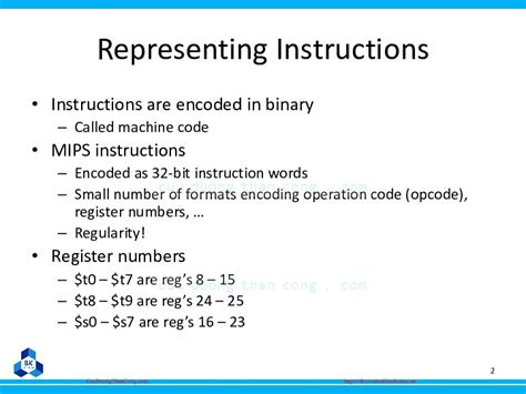 Pdf Kiến Trúc Máy Tính Đh Bách Khoa Hcm Ts Phạm Minh Cường Chapter2part2instructions