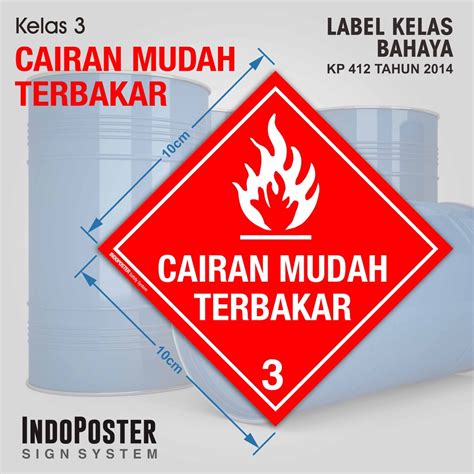 Iata Sticker Class Label Danger Material Dangerous Goods Flammable