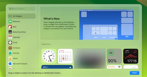 How To Put Widgets On Your Mac Desktop