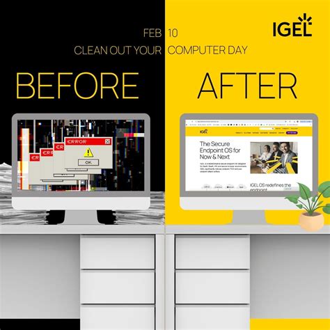Your Computer Deserves A Fresh Start—just Like Your Workspace Igel Technology