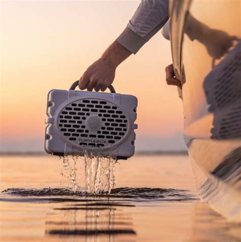 The New Turtlebox Gen 2 Waterproof Portable Speaker