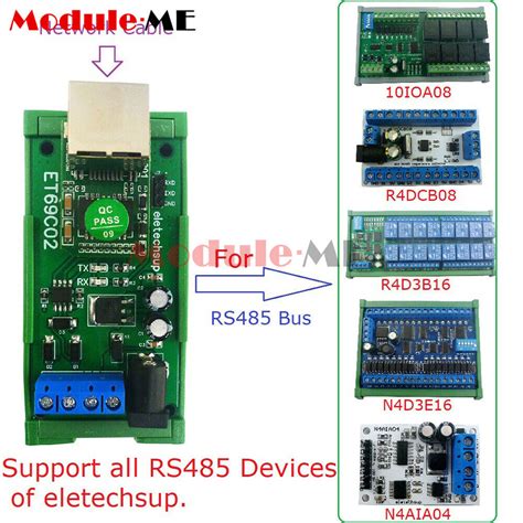 Rs485 To Ethernet Converter With Mqtt And Modbus Rtu Philippines Ubuy