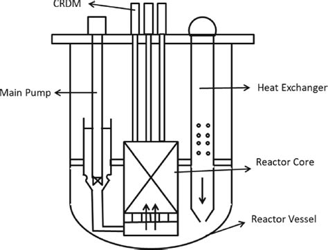 Schematic Diagram Of Pool Type Structure Of Lead Bismuth Fast Reactor