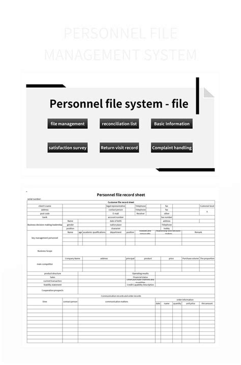Free File Management Templates For Google Sheets And Microsoft Excel Slidesdocs