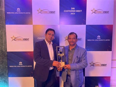 Tanmay Sarkar On Linkedin Tata Steel Long Products Prestigious Award