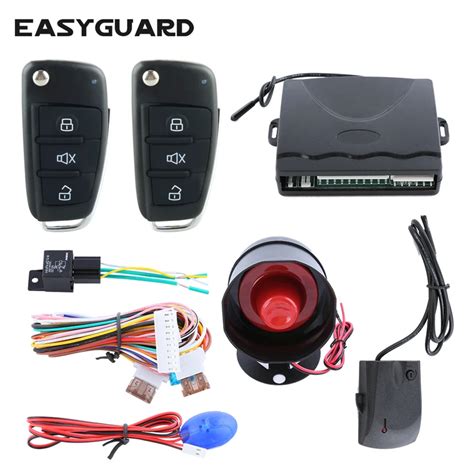 EASYGUARD Universal Car Alarm System Central Door Locking Keyless Entry Remote Trunk Release