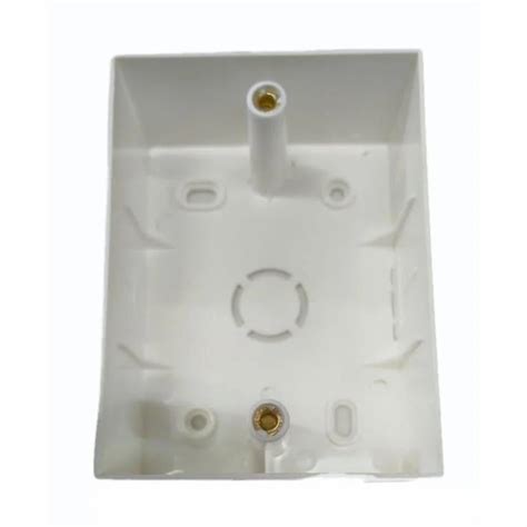 3 Module Pvc Modula Electrical Box White Modular At ₹ 18 Piece In Mumbai