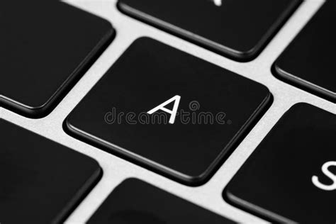 Closeup Shot Of A Grey Keyboard Layout With Black Keys And White Font